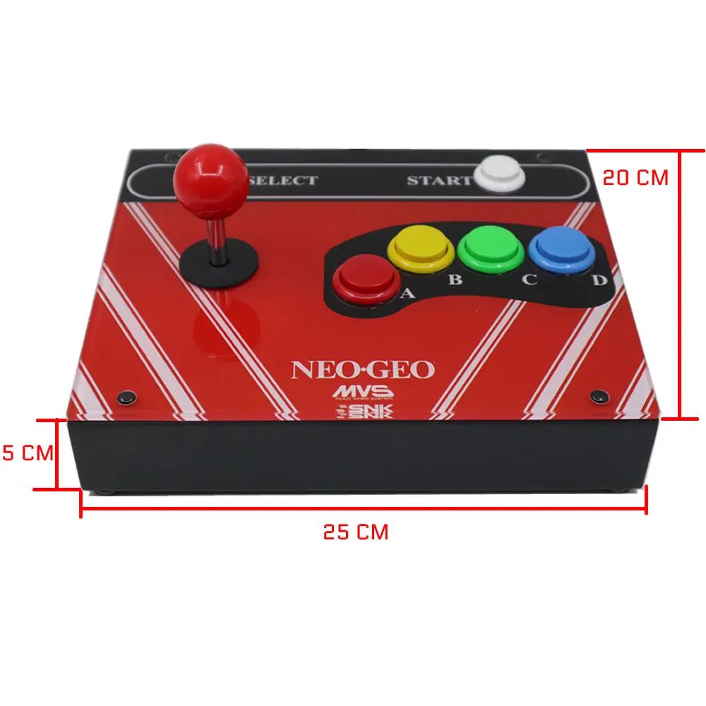 RAC-J600S-NEO 6 Buttons 15Pin Arcade Joystick Controller Artwork Panel ...