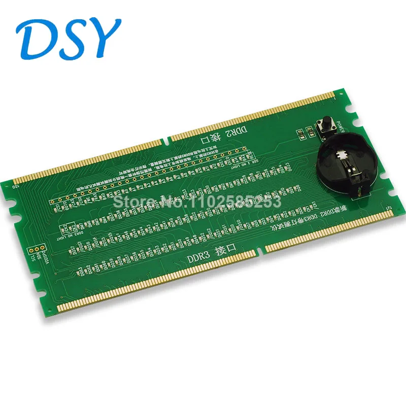 마더 보드 메모리 슬롯 진단 분석기 Led 테스트 카드 Cpu 라이트 테스터 오류 부하 Ddr2 Ddr3 Ddr4
