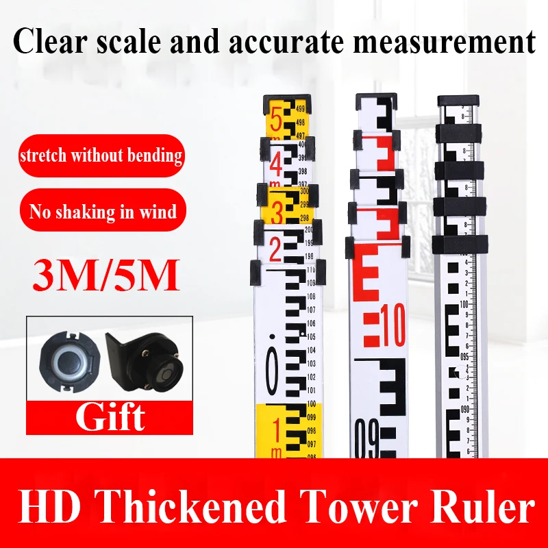 Automatic-Optical-Level-Aluminum-Alloy-Telescopic-3m-5m-Tower-Ruler ...