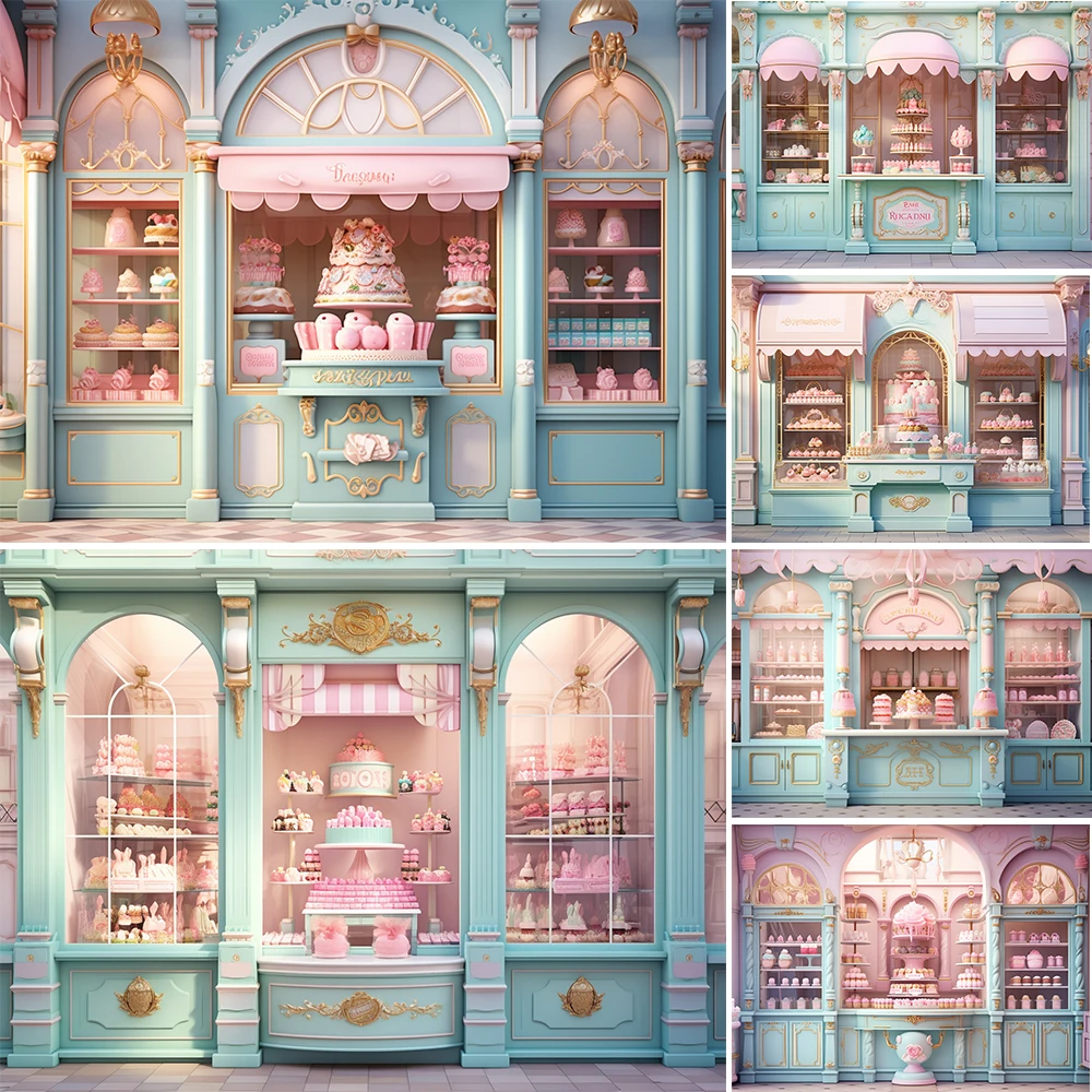 Mocsicka-Valentine-s-Day-Photography-Background-Pink-Candy-Cake-Shop ...