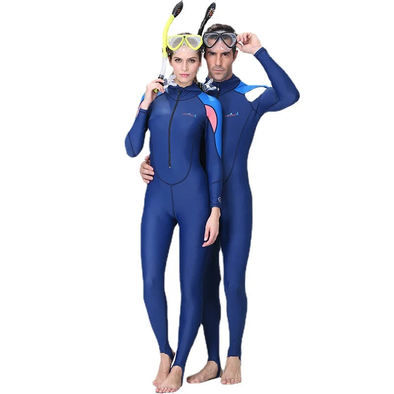 DIVE&SAIL UPF50+ Lycra Swim Wet Suit Dive Skin Snorkeling Surf Anti ...