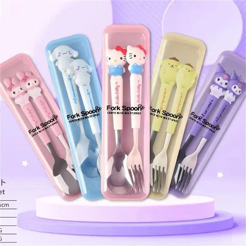 Kawali-Sanrio-Hellokitty-Kuromi-My-Melody-Cinnamoroll-Pompompurin-Spoon ...