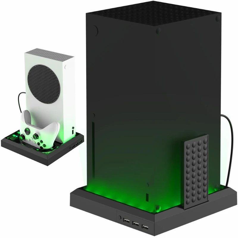 LED-Light-Stand-for-XboxSeries-X-S-Console-7-Colors-LED-RGB-Light-up ...