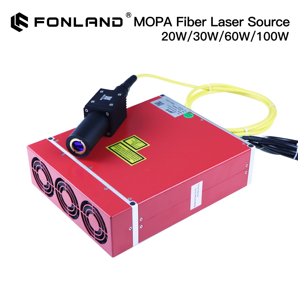 Original JPT Laser Source 20W 30W 50W 60W 100W MOPA Q-switch Fiber Module GQM 1064nm for Fiber ...