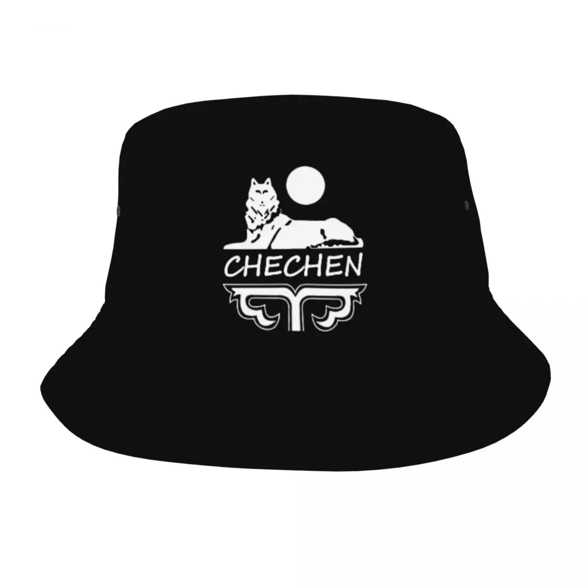 Chechen-Borz-Bucket-Hat-Summer-Getaway-Headwear-Chechnya-Coat-Of-Arms ...