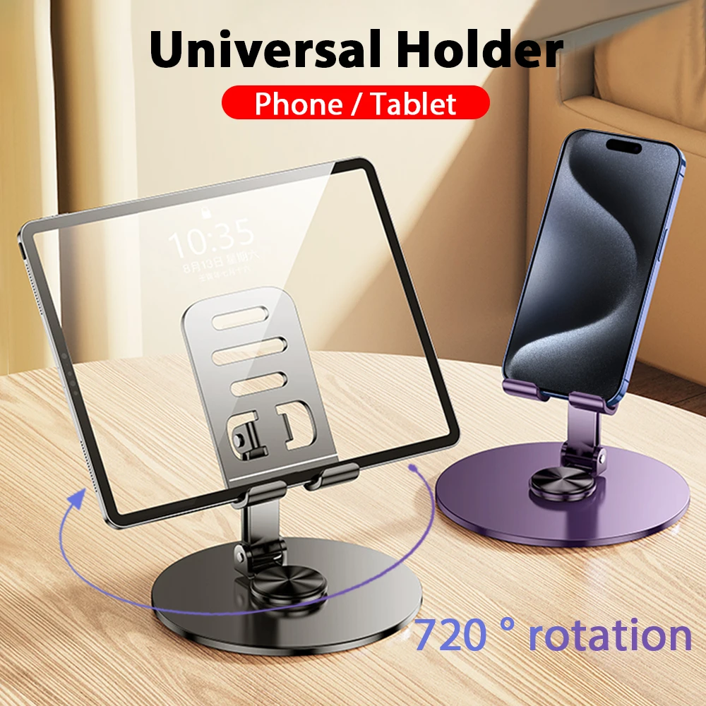 Universal-All-Aluminum-Alloy-Portable-Tablet-Holder-For-iPad-iPhone ...