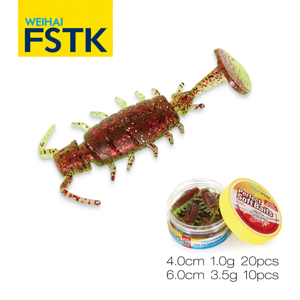 FSTK-Bass-Carp-Artificial-Bait-Perch-Lures-Lifelike-Alien-Bug-1g-3-5g ...