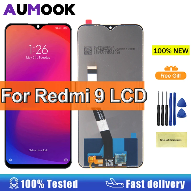 Display-LCD-Touch-Screen-Digitizer-para-Xiaomi-Redmi-9-Pe-as-De-Reparo ...