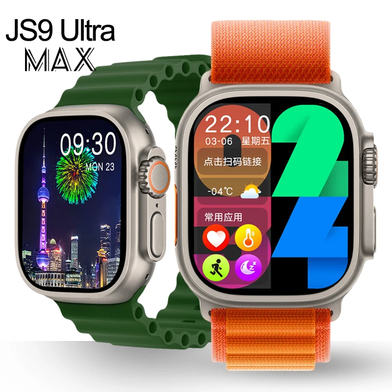 JS9 Ultra MAX reloj inteligente para hombre, pulsera deportiva de 49mm ...