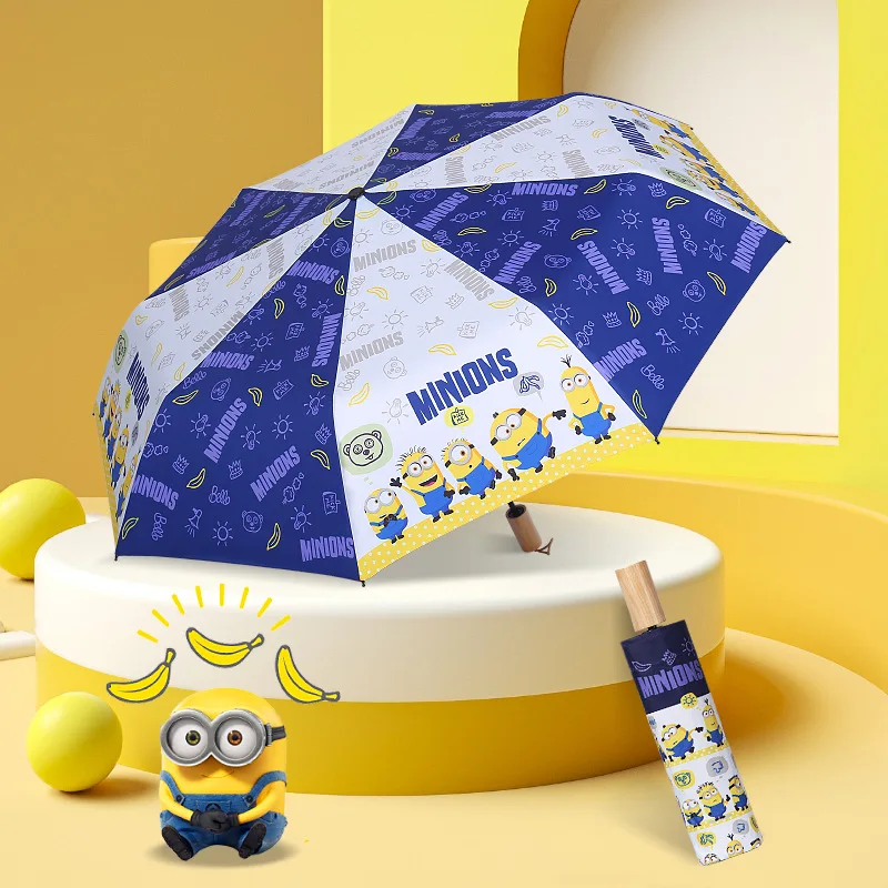 Manual-Umbrella-Minions-Umbrellas-Minion-Sun-Shade-Children-Rain ...