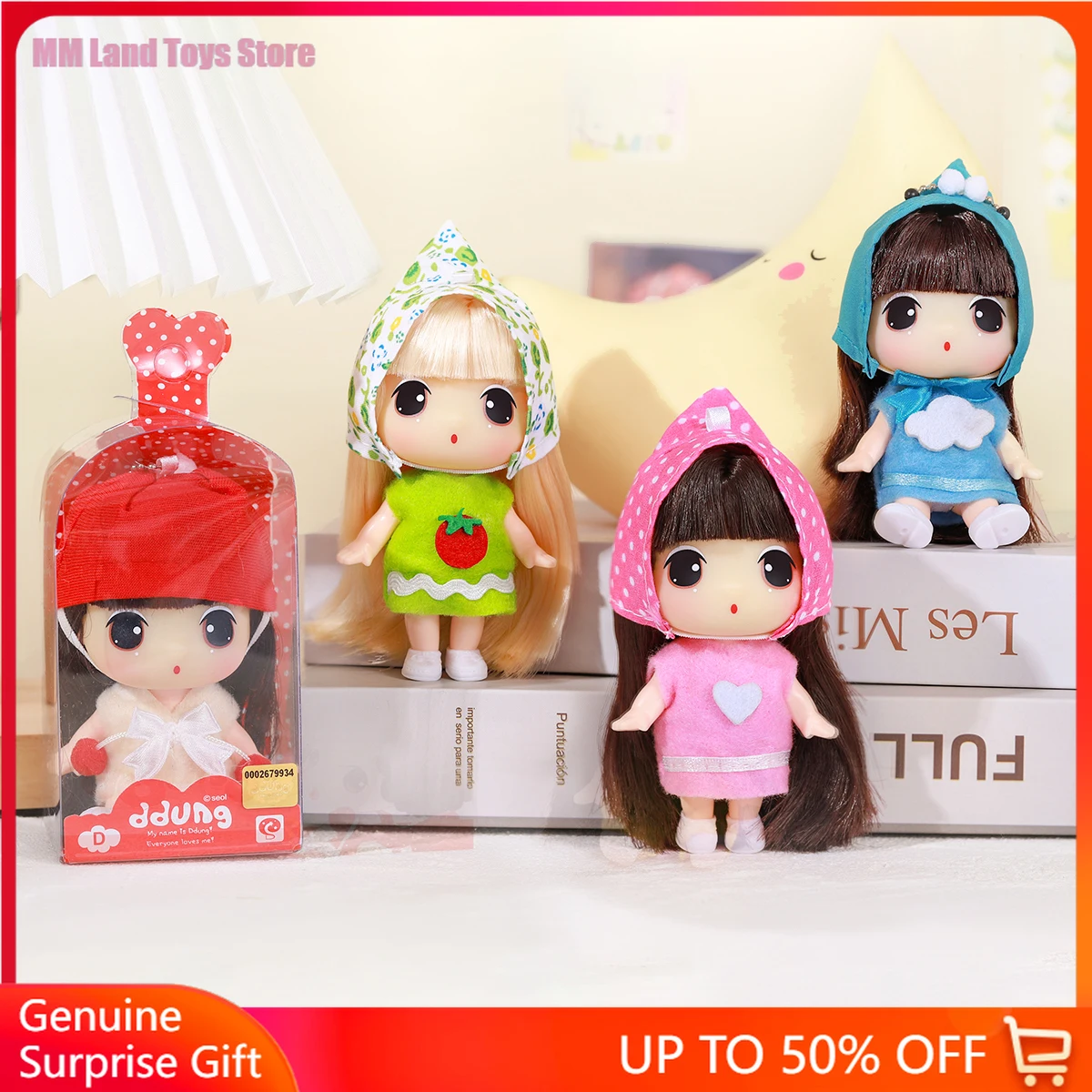 9cm Ddung Confused Doll Series Cute Bag Charm Doll Pendant Cute Mini ...
