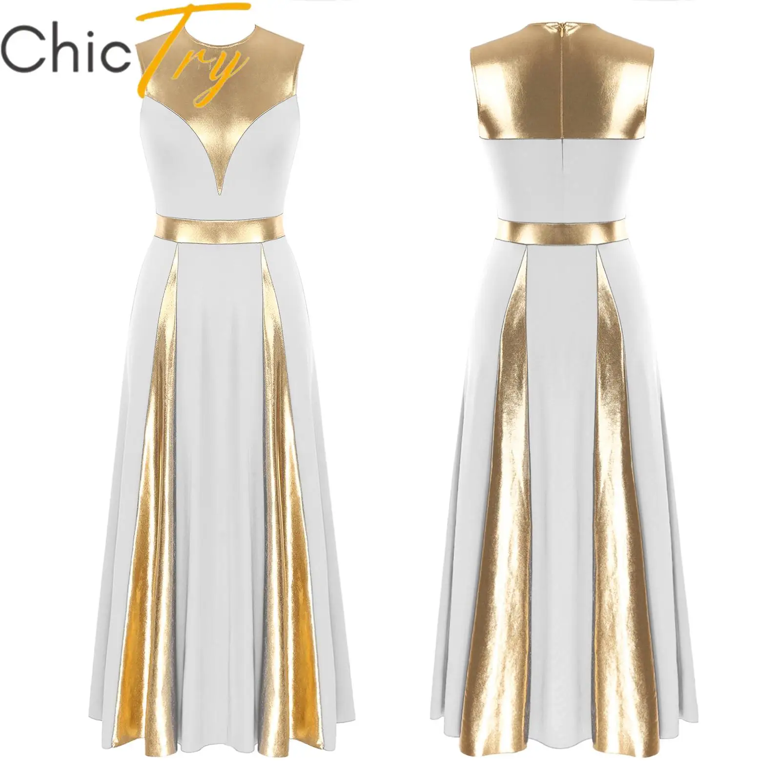 Robe de danse de louange pour femmes, vêtements de danse de chœur d ...