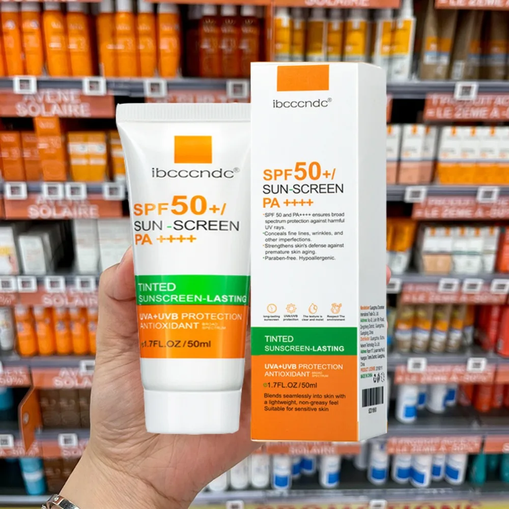 50ml-SPF50-Dry-touch-gelcream-Broad-Spectrum-Anti-Shine-Face-Sunscreen ...