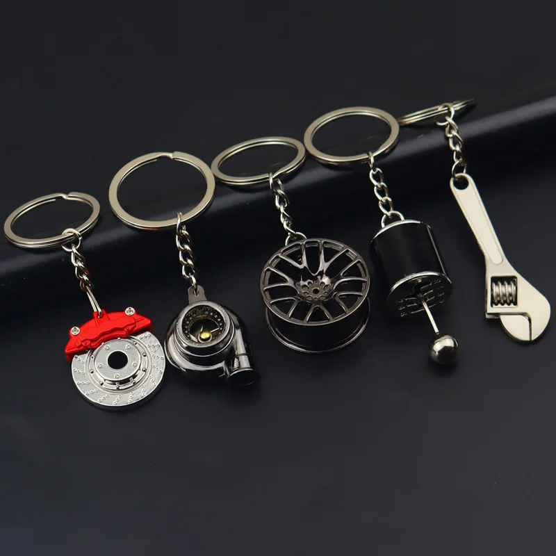 Car-Speed-Gearbox-Gear-Head-Keychain-Manual-Transmission-Lever-Metal ...
