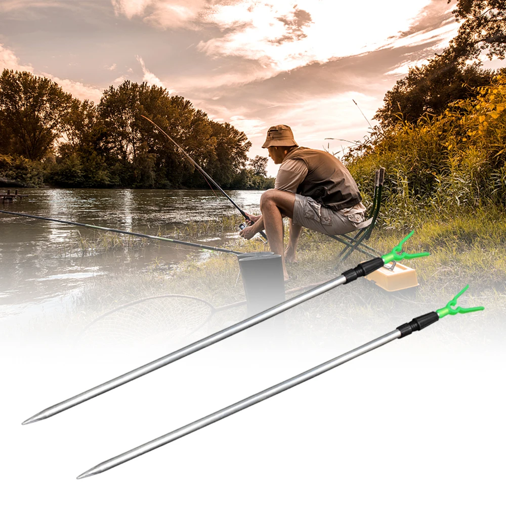 50-80CM-Adjustable-Fishing-Bankstick-Extending-Rod-Rest-Telescopic ...