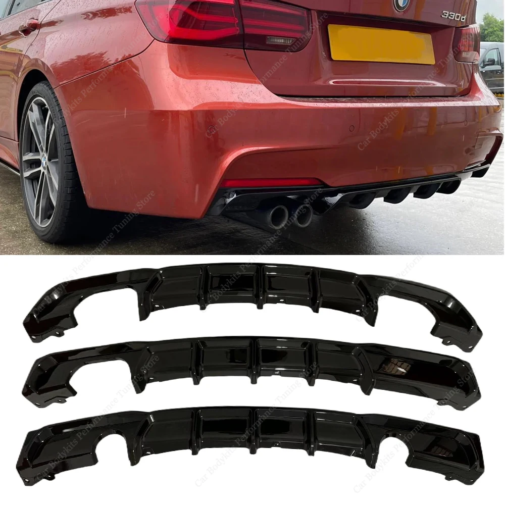 Performance-Style-Rear-Diffuser-For-Bmw-F30-F31-Rear-Bumper-Lip ...