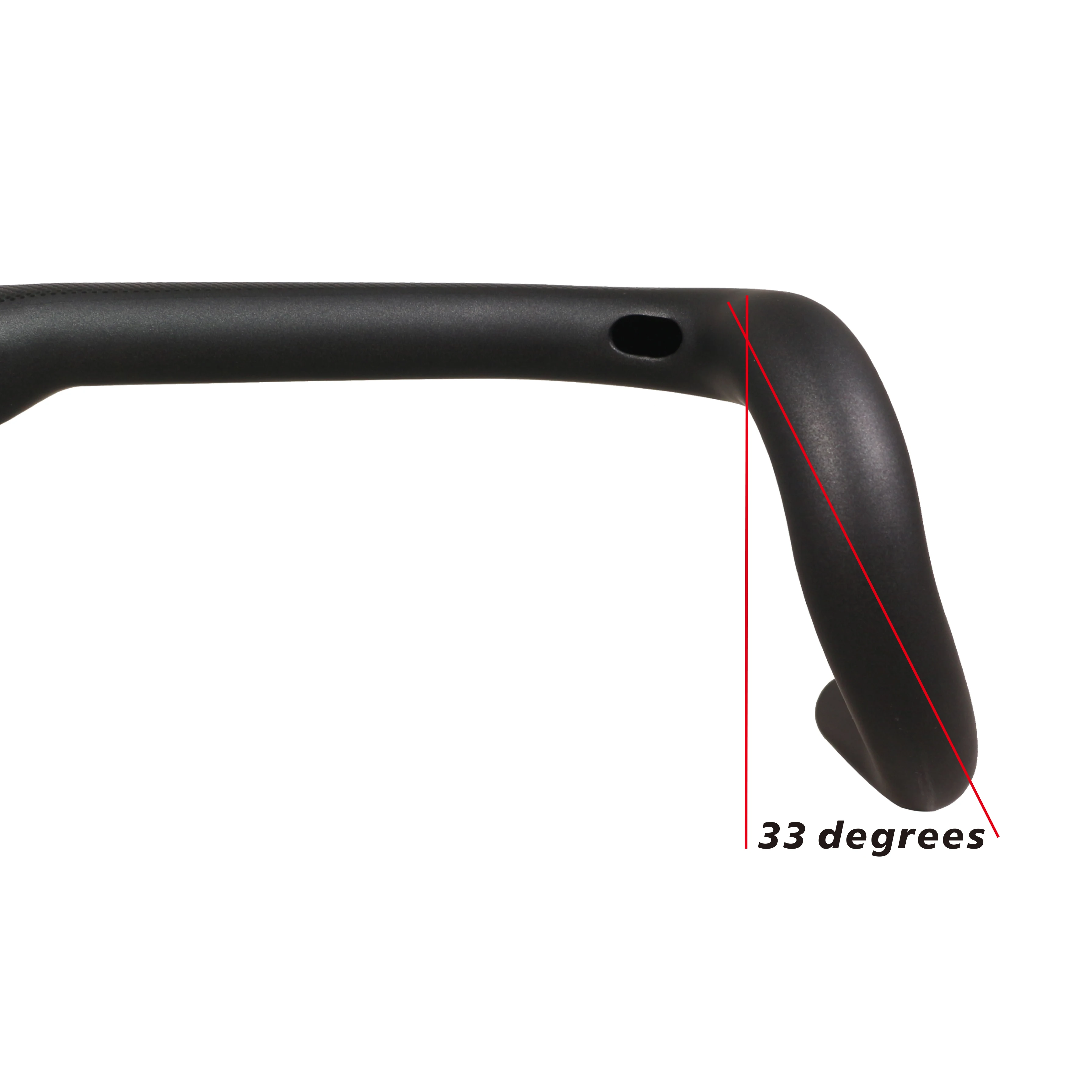 Carbon Gravel Handlebar 33° Flare Bar DI2 Cycle Cross Road Bike ...