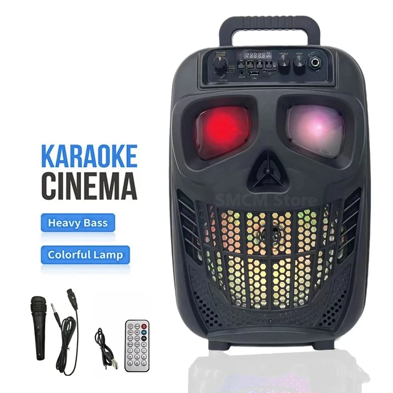 Kimiso Portable Family Karaoke Bluetooth Speaker Big Power Wireless ...