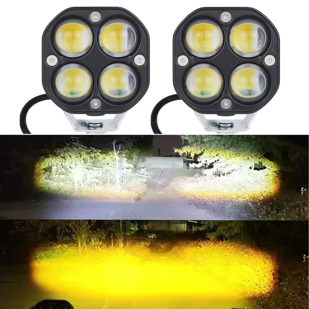 3 Inch Led Work Spotlights 12V 24V Pod Lights Headlights for ...