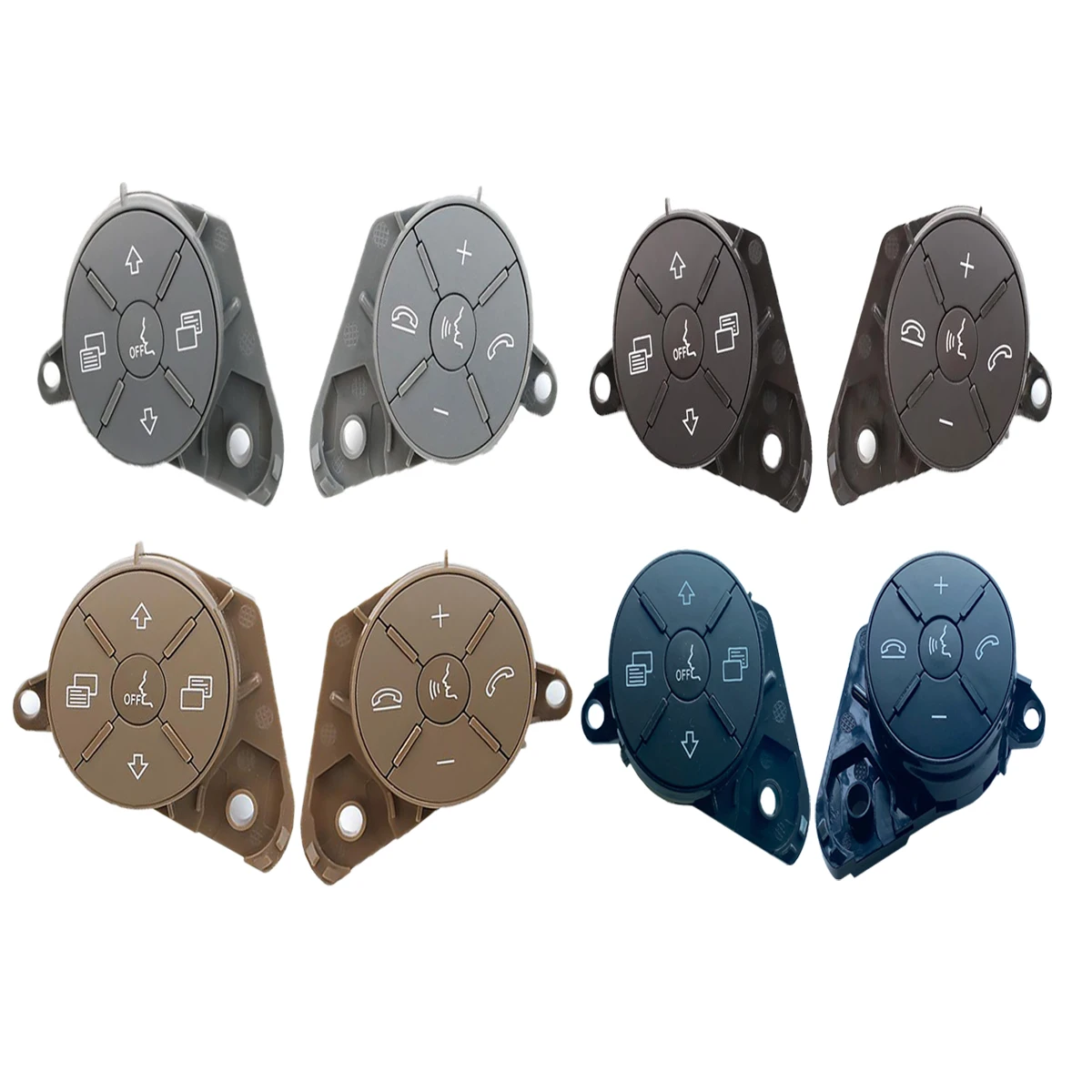 New-Steering-Wheel-Control-Switch-Buttons-Cover-Trim-For-Mercedes-Benz ...