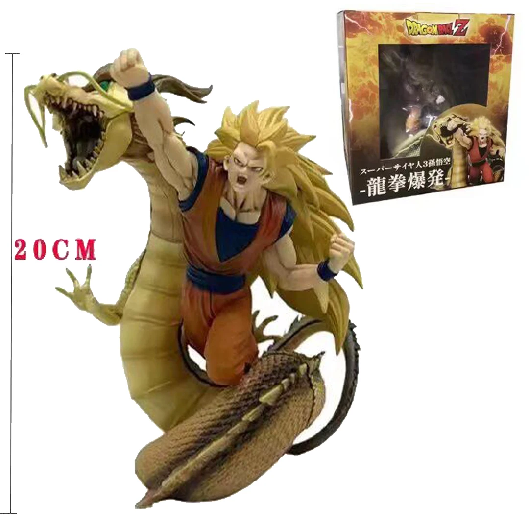 Dragon ball z estatueta megahouse son goku sangoku anime japonês figura ...