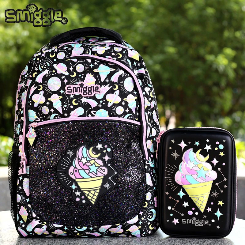 Genuine-Spot-Australian-Smiggle-Backpack-Student-Diamond-Ice-Cream ...