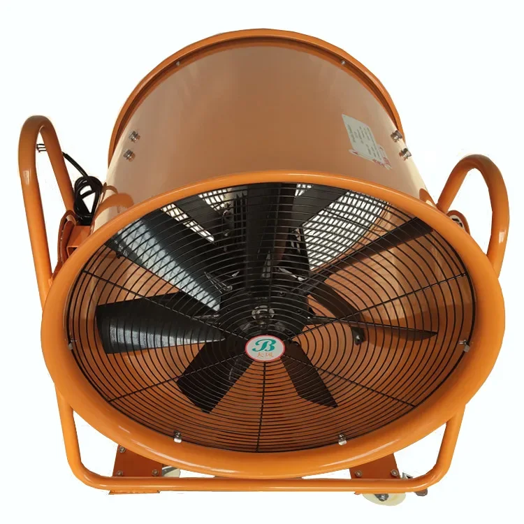 24 Inches 600mm Aluminum Axial Blower Portable/Movable Metal Series ...