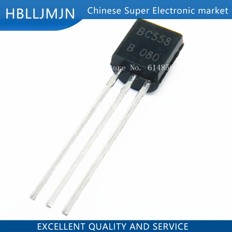 100PCS BC558B BC558 TO 92|10 pcs| - AliExpress