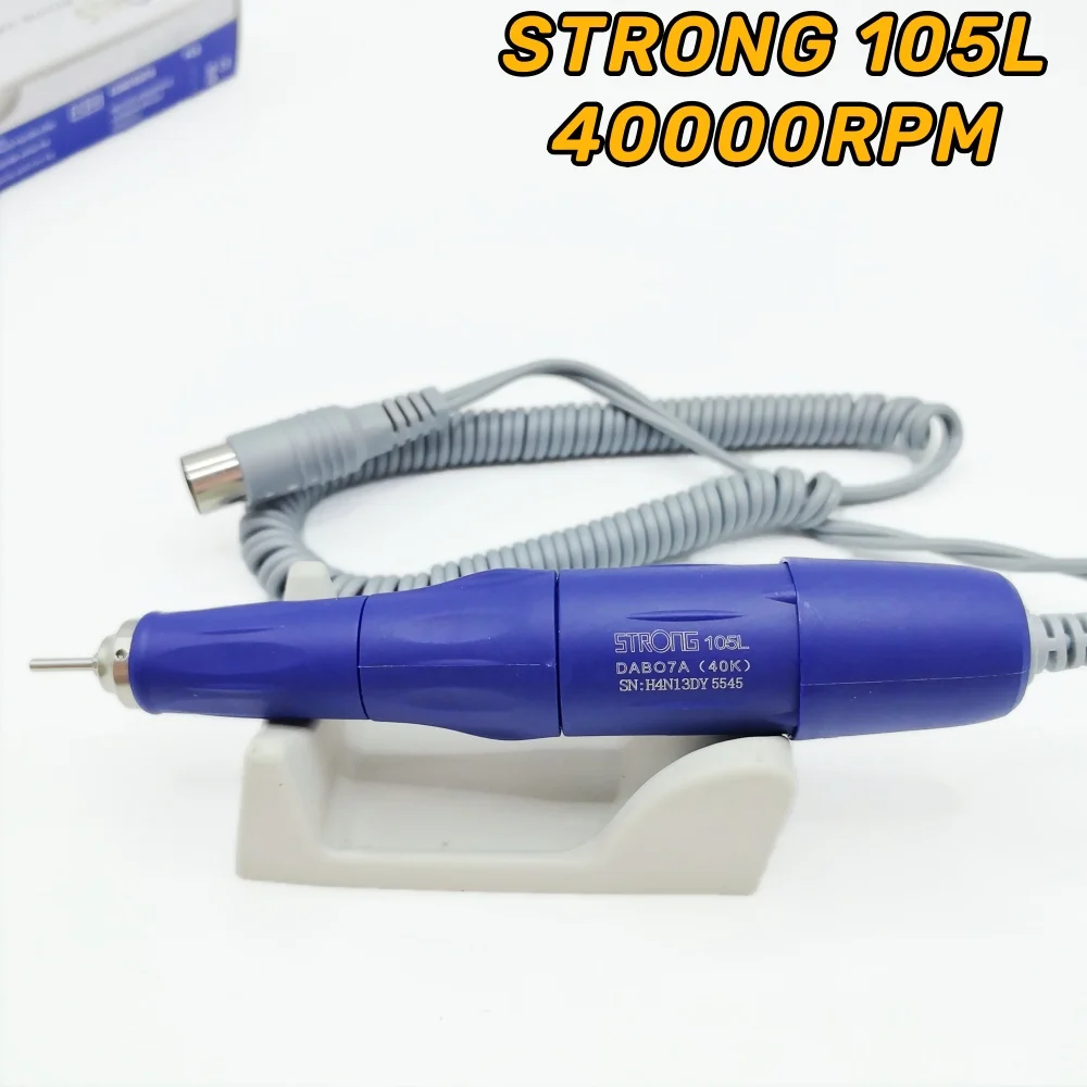 STRONG-210-40K-105L-Micromotor-Polishing-Nail-Drill-Pen-Handpiece-For ...