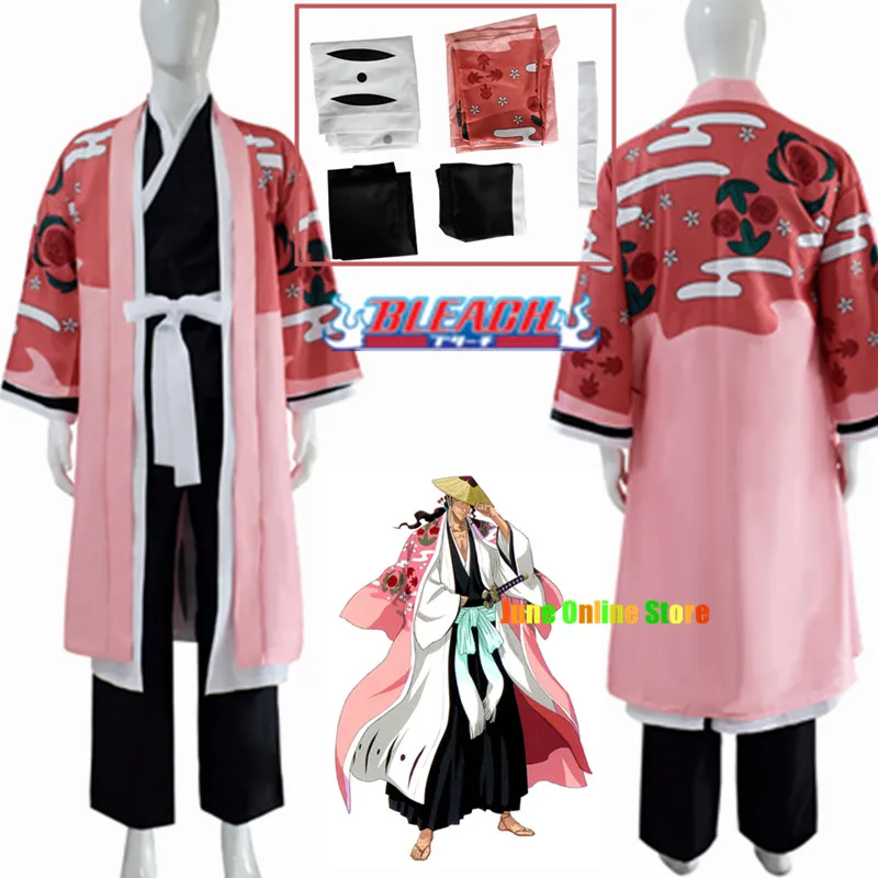 Kyoraku-Shunsui-Cosplay-Masculino-Anime-Alvejante-Guerra-de-Sangue-de ...