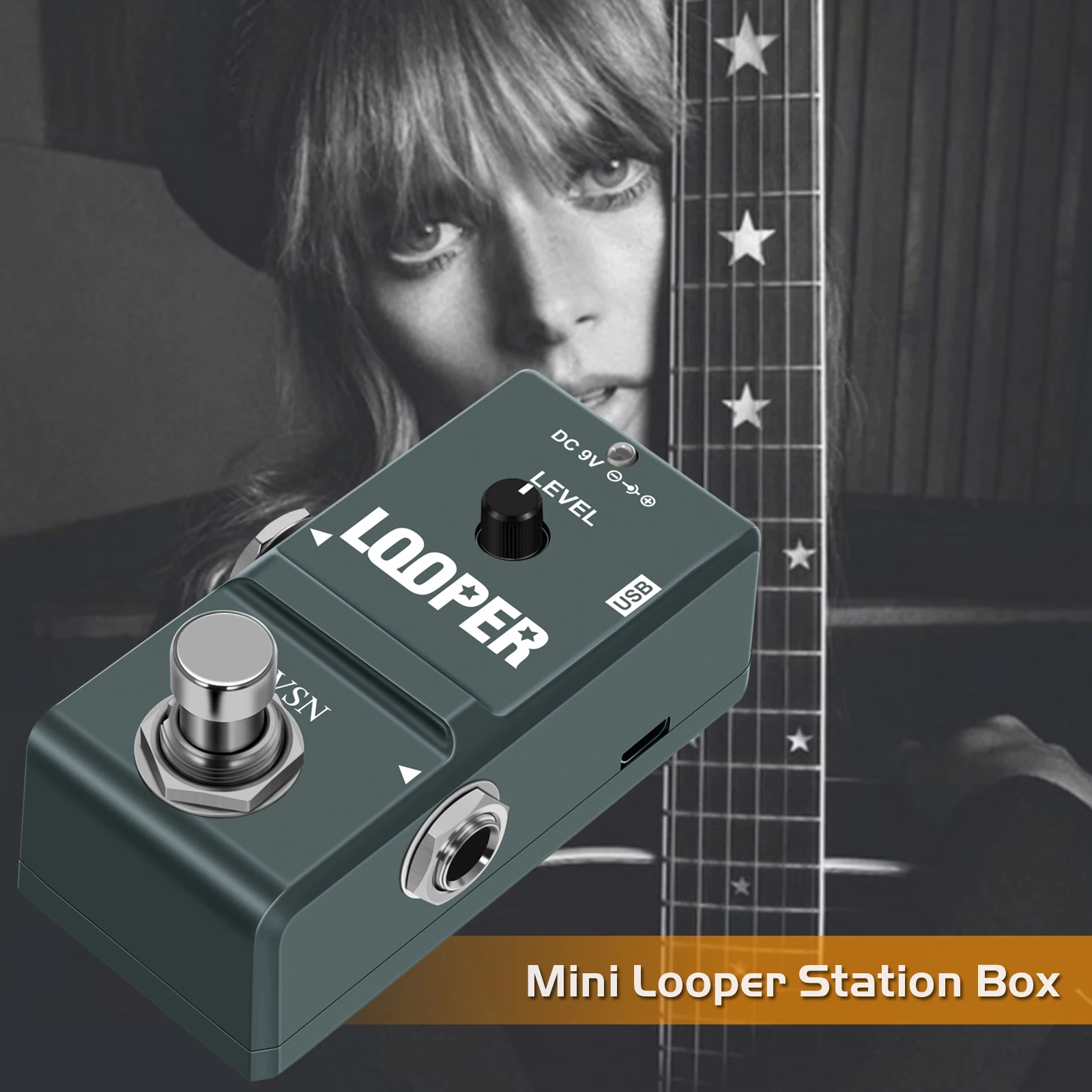 VSN-Guitar-Looper-Pedal-Digital-Looper-Effect-Pedals-For-Electric ...