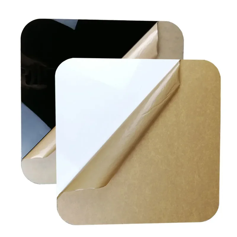 Black-white-Acrylic-Reflection-Plate-Square-Professional-Photography ...