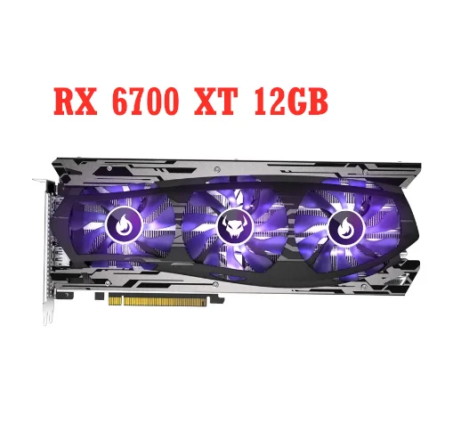 Yeston Radeon Rx 6700xt Placa Gráfica Gddr6 12gb 192bit Colaboração De ...