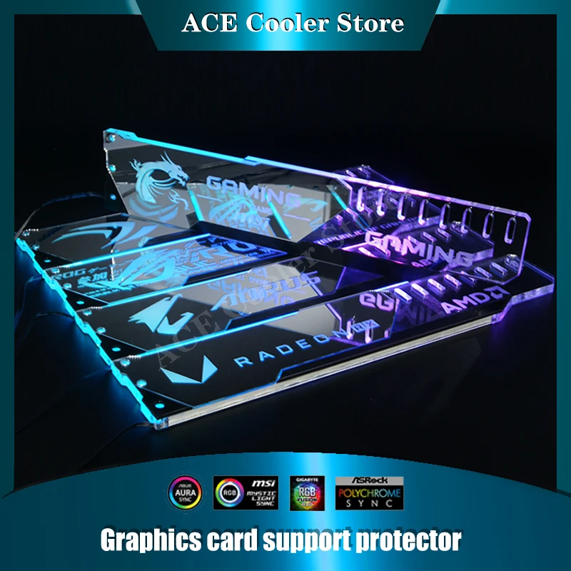 GPU-Sag-Graphics-Card-Holder-Mirror-Plane-Brand-Belief-ROG-MSI-AROUS ...