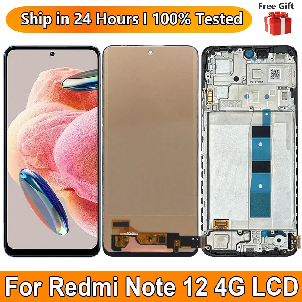 Pantalla-Lcd-para-Xiaomi-Redmi-Note-12-4G-23021RAAEG-23021RAA2Y-con ...