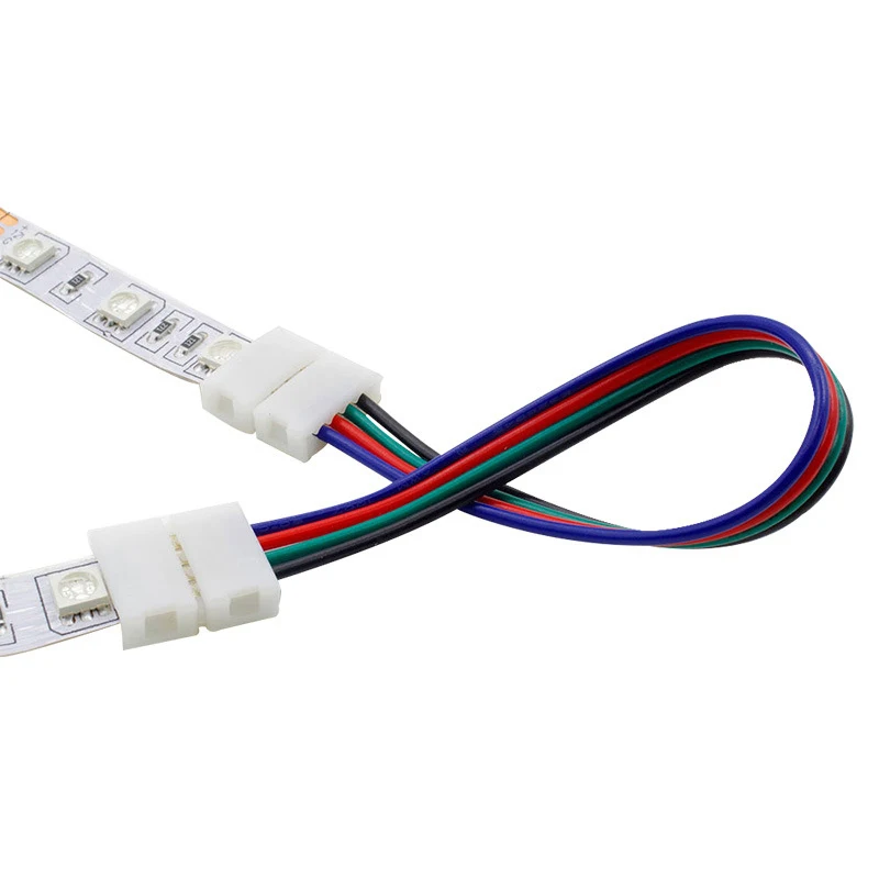 1pcs-4pin-10mm-RGB-LED-Strip-Connector-Free-Welding-Connector-for-5050 ...
