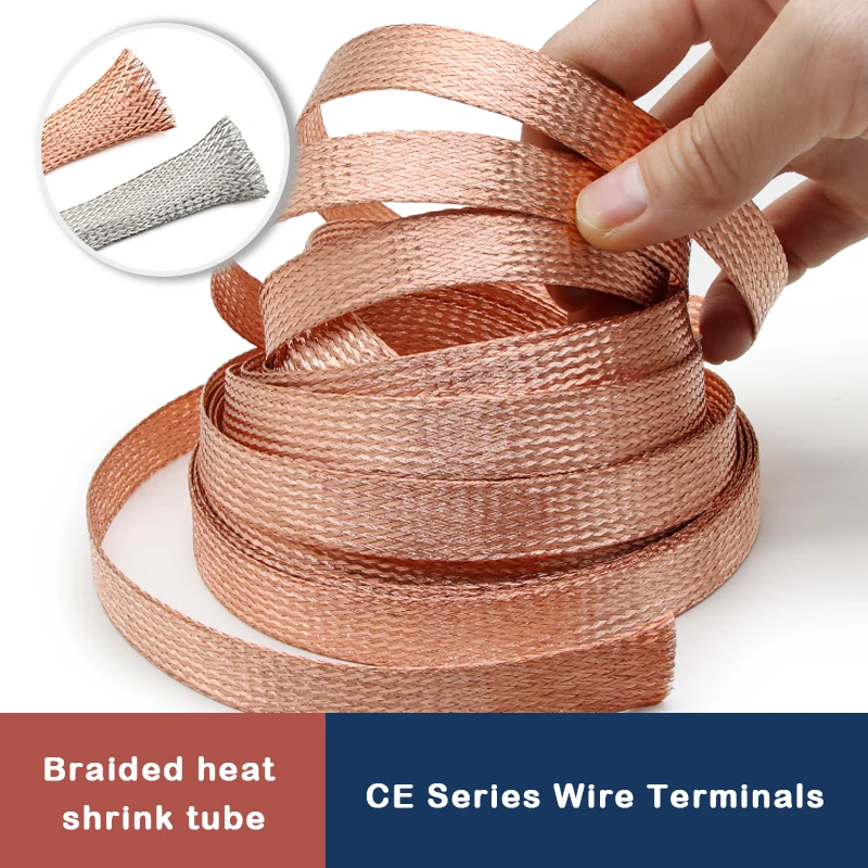 1-2-5M-Copper-Braided-Sleeve-Tinned-Plating-4-28-mm-Expandable-Metal ...
