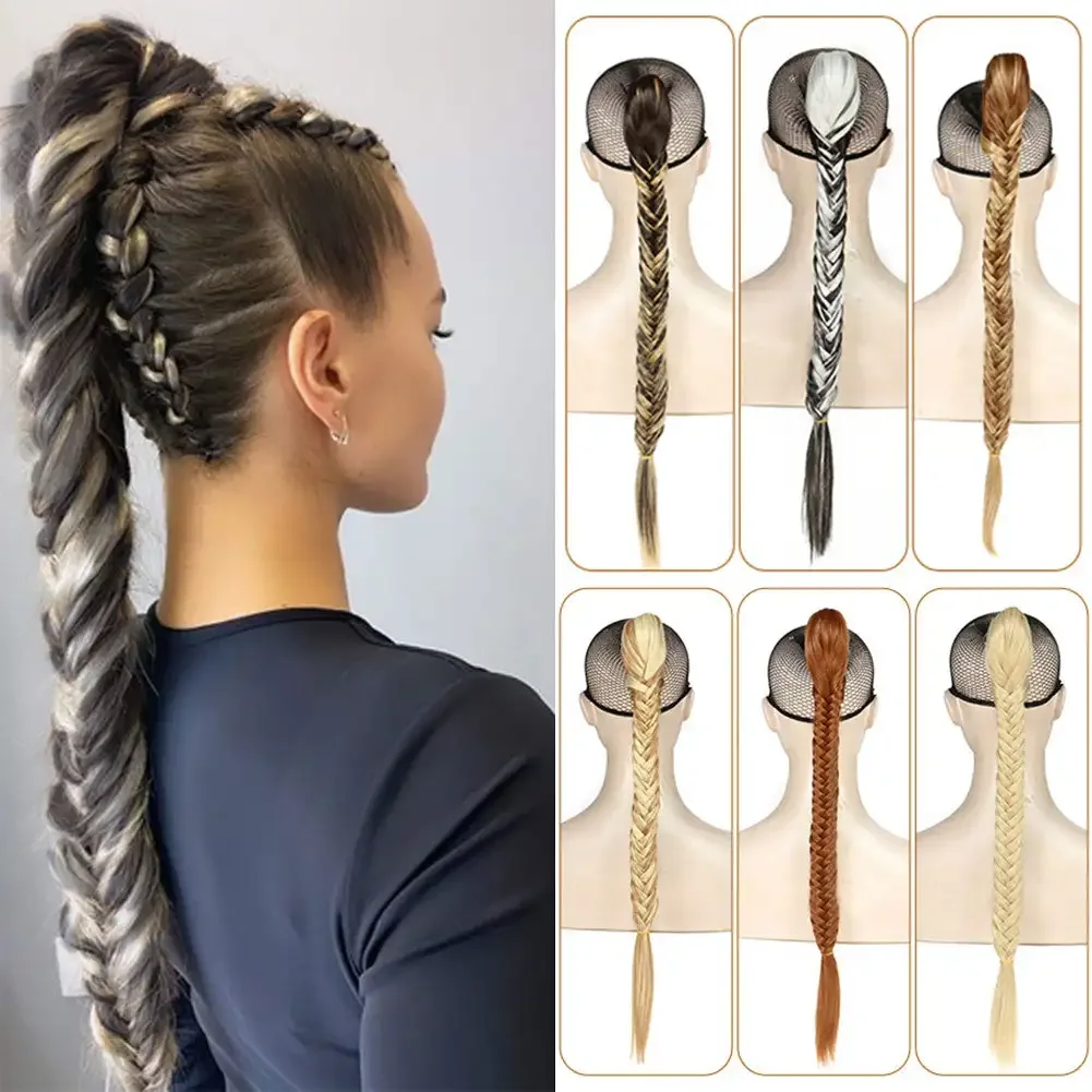 Synthetic-Long-Twist-Braid-Ponytail-Extensions-With-Rubber-Band-Boxing ...
