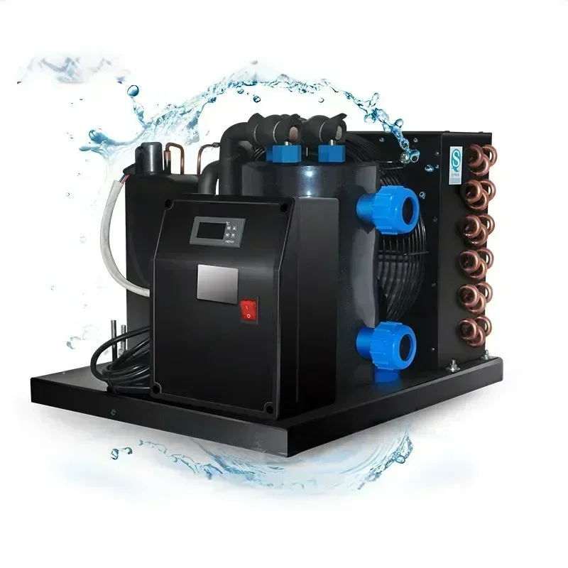 500L-2000L Portable Cold Water Pump 1-3HP Aquarium Ice Bath Chiller ...