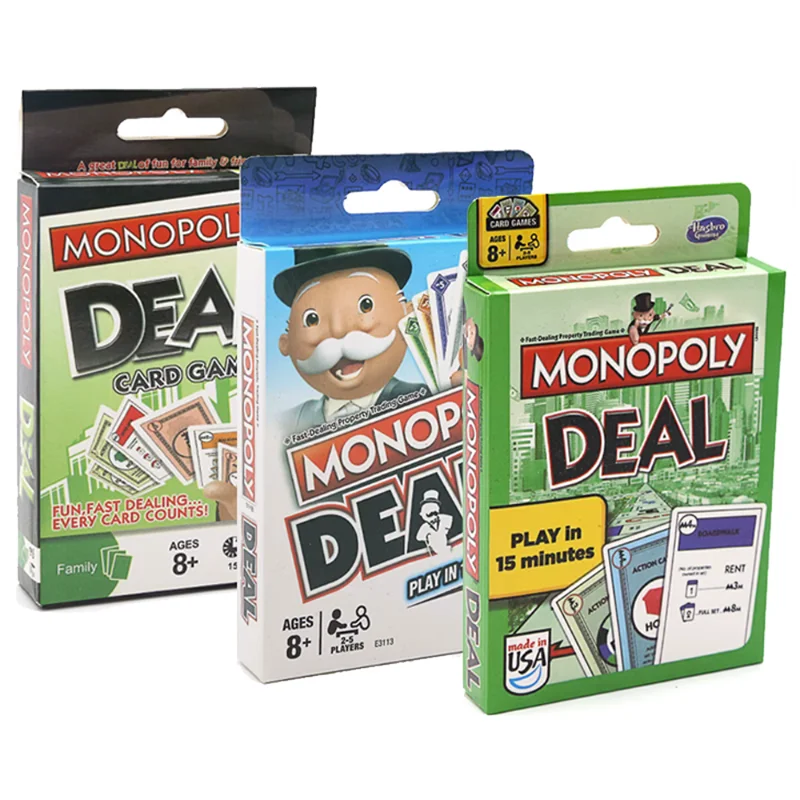 Hasbro-Monopoly-Deal-Blue-Box-English-Version-Card-Game-Family-Funny ...