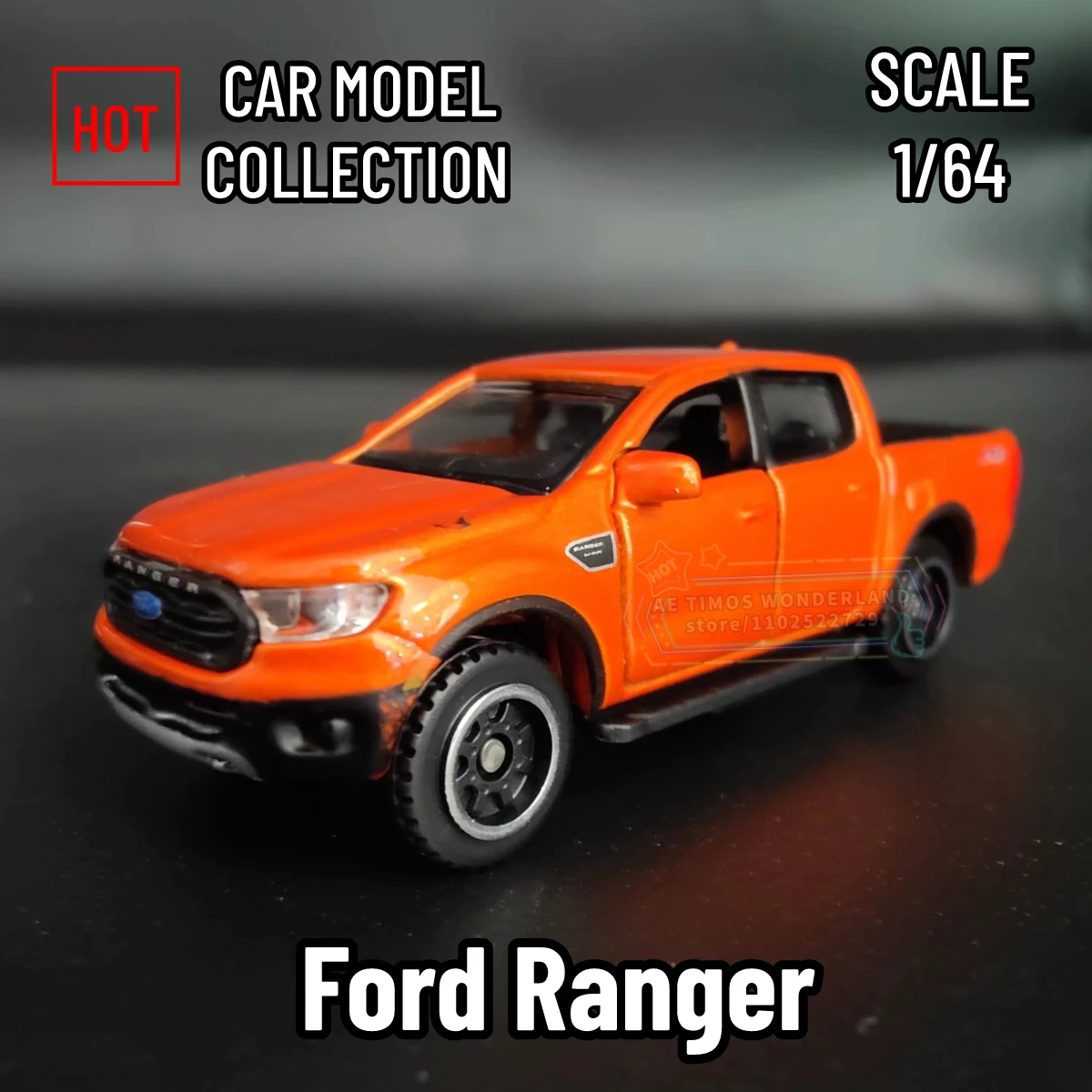 Camioneta-Ford-Ranger-r-plica-de-Metal-fundido-a-presi-n-Mini-cami-n-a ...