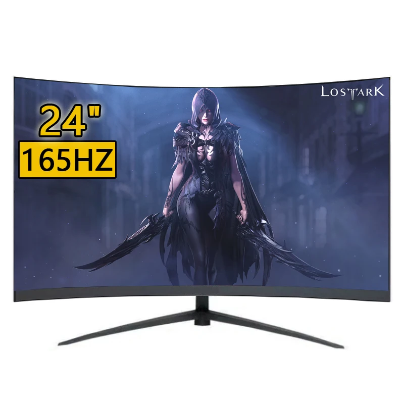 24-inch-165hz-Monitors-Gamer-1920-1080p-LCD-Curved-Monitor-PC-HDMI ...