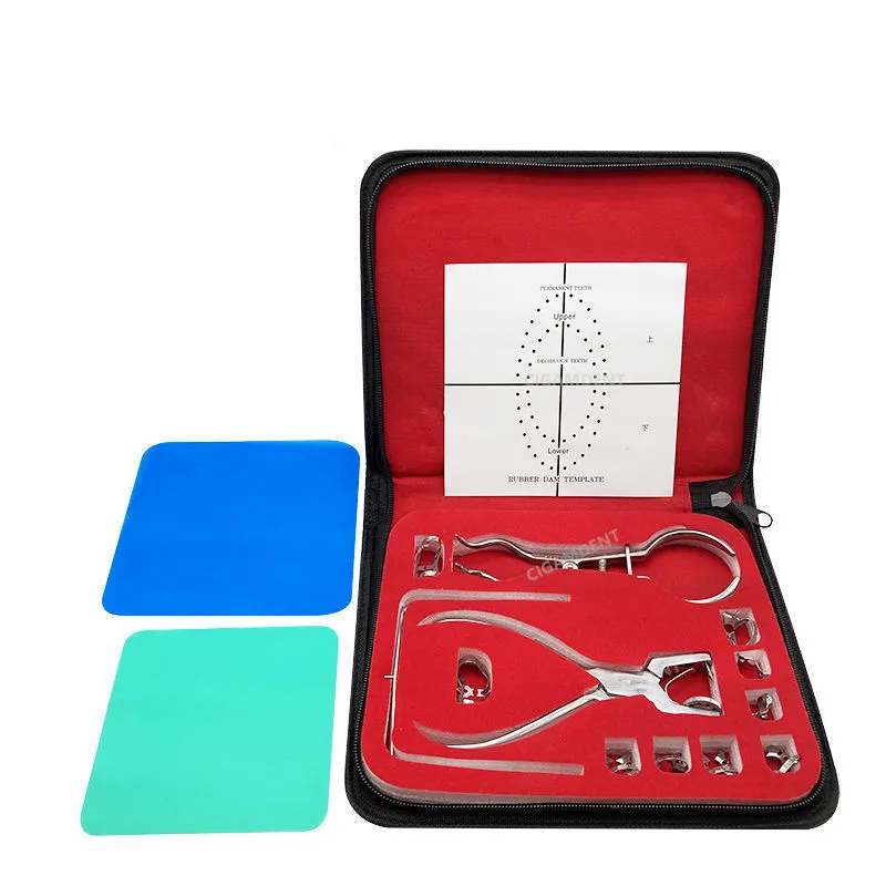 Grapas Dentales Ddp Endodontic Clamps 18 Piece Set Up Clamps Punch ...