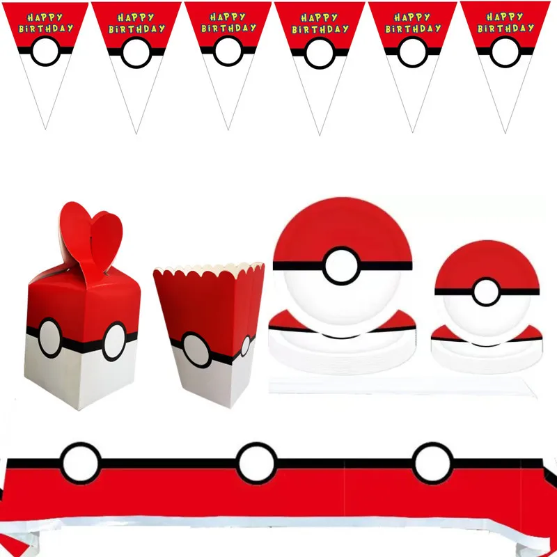 Suministros-para-fiestas-de-cumplea-os-de-Pok-mon-10-piezas-bolsas-de ...