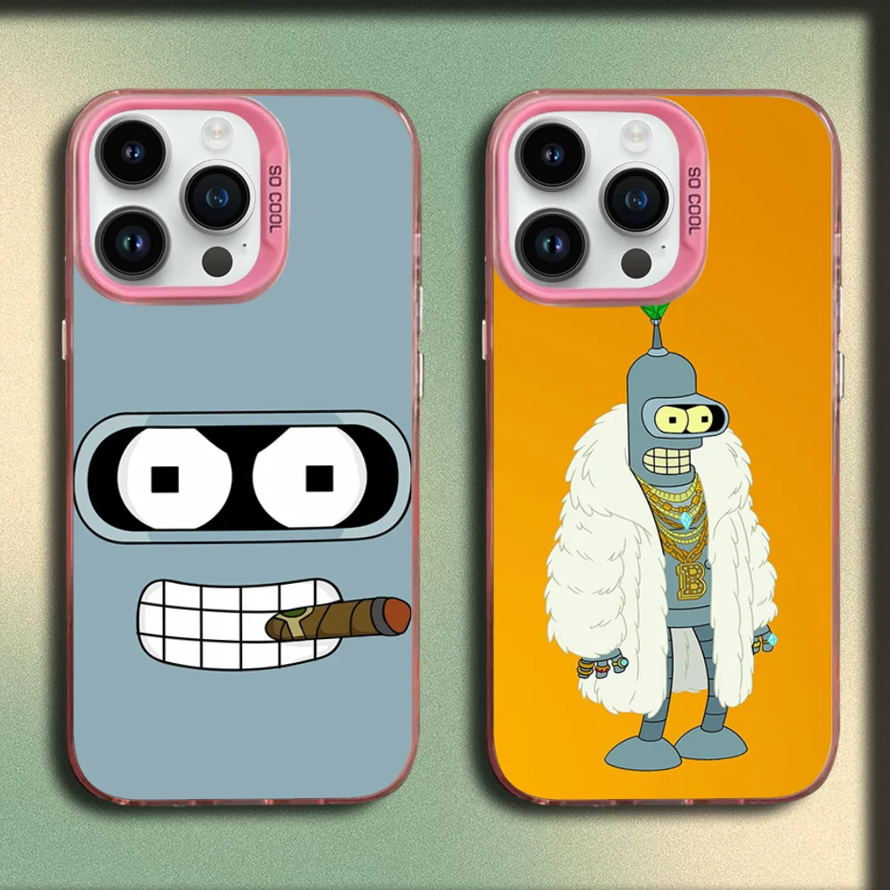 Futurama Anime B-Bender Phone Case For iPhone 16,15,14,13,12,11,Mini ...
