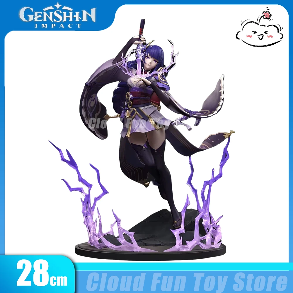 Genshin-Impact-Anime-Figure-Raiden-Shogun-Beelzebul-Figurine-Gk-PVC ...