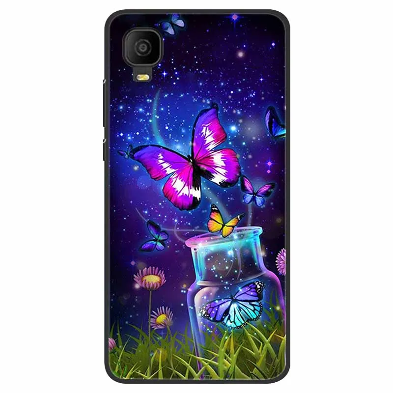 Premium Silicone Painted Soft Black Protective Cover - Elegant TPU Case ...