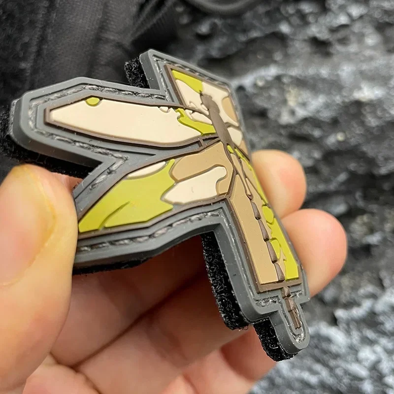 Memento Mori Patch Tactical LION Patch Military Morale Badge PVC Hook ...