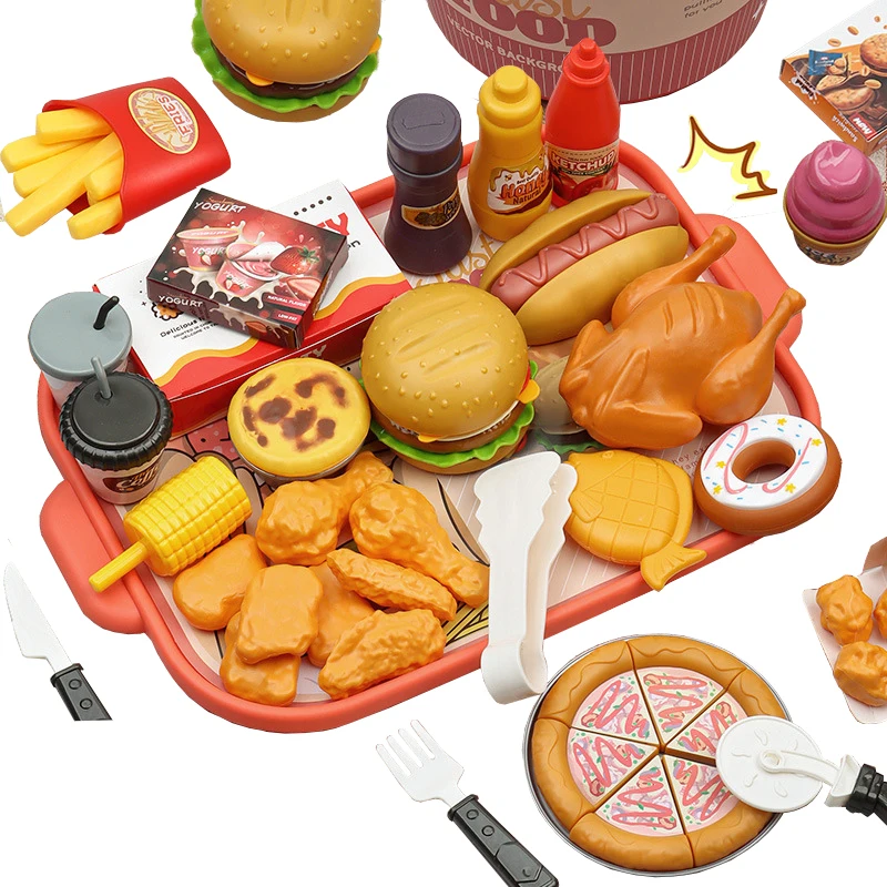 Kids-Kitchen-Play-Set-Toys-Accessories-Pretend-Play-Food-Simulation ...