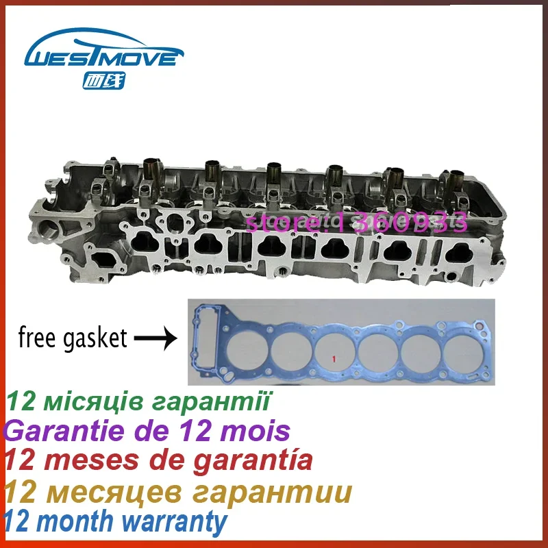cylinder-head-for-Toyota-Landcruiser-FZJ80-4477cc-4-5L-6L-24V-92-98 ...